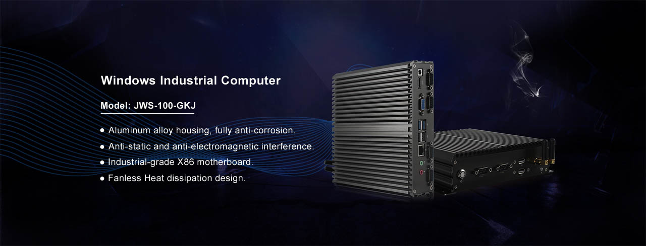 Industrial Computer Fanless Industrial PC Intel Core For Harsh Environment